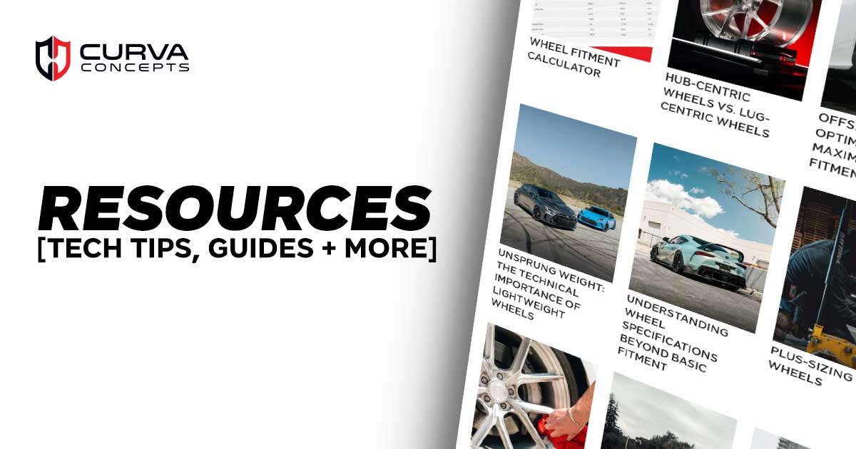 Unsprung Weight: Lightweight Performance | Curva Concepts