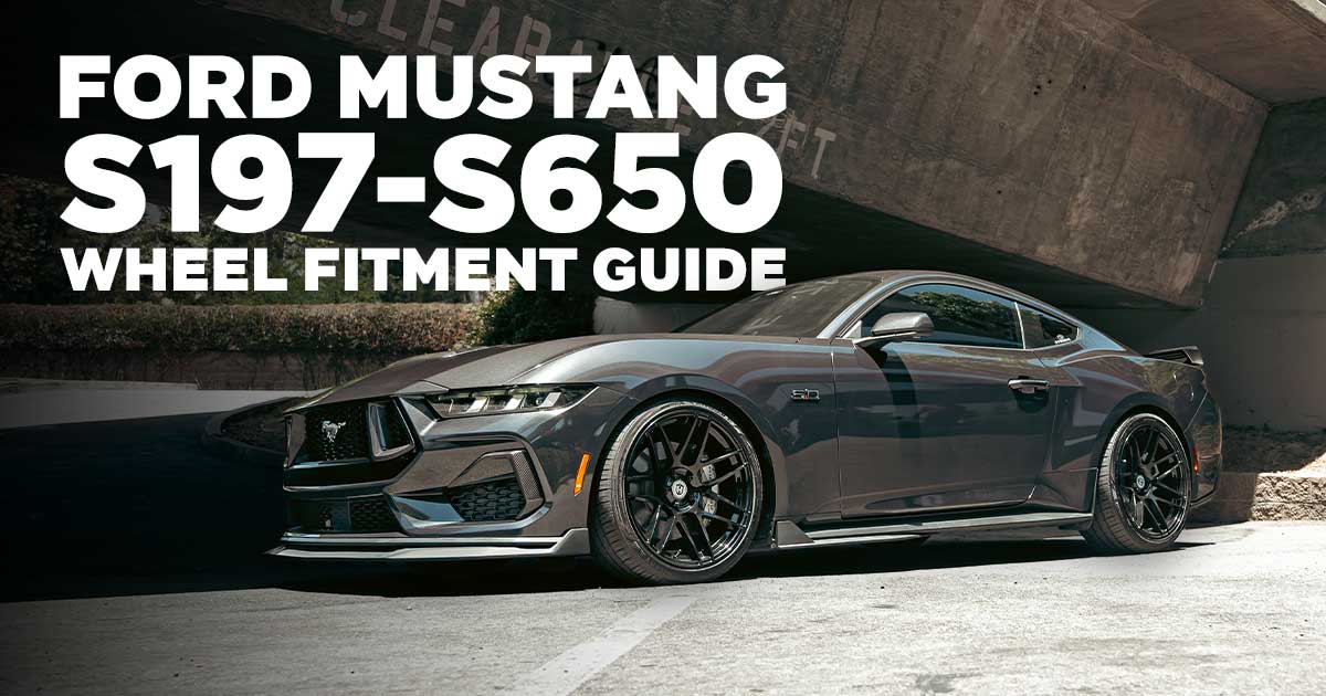 Ford Mustang Wheel Fitment Guide: S197-S650 | Curva Concepts