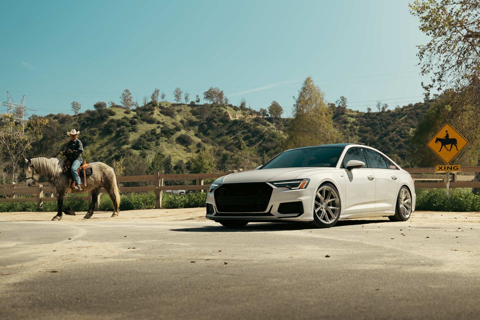 Audi A6 Wheels | CFF70 20×10 ET40 Square | Curva Concepts