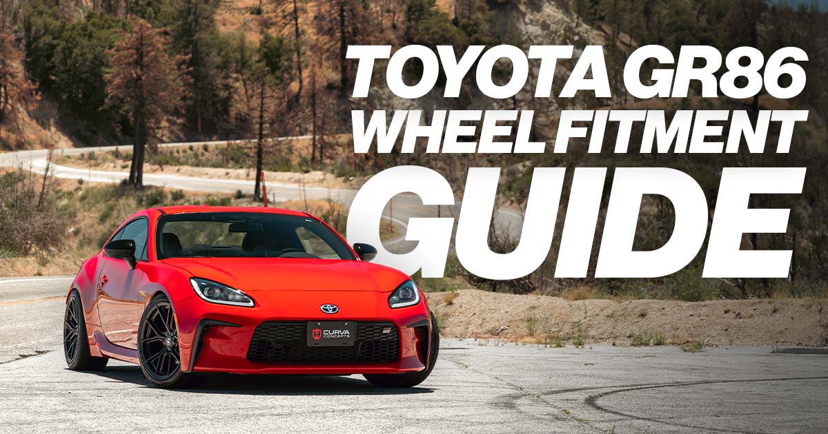 Toyota GR86 Wheels & Fitment Guide | Curva Concepts